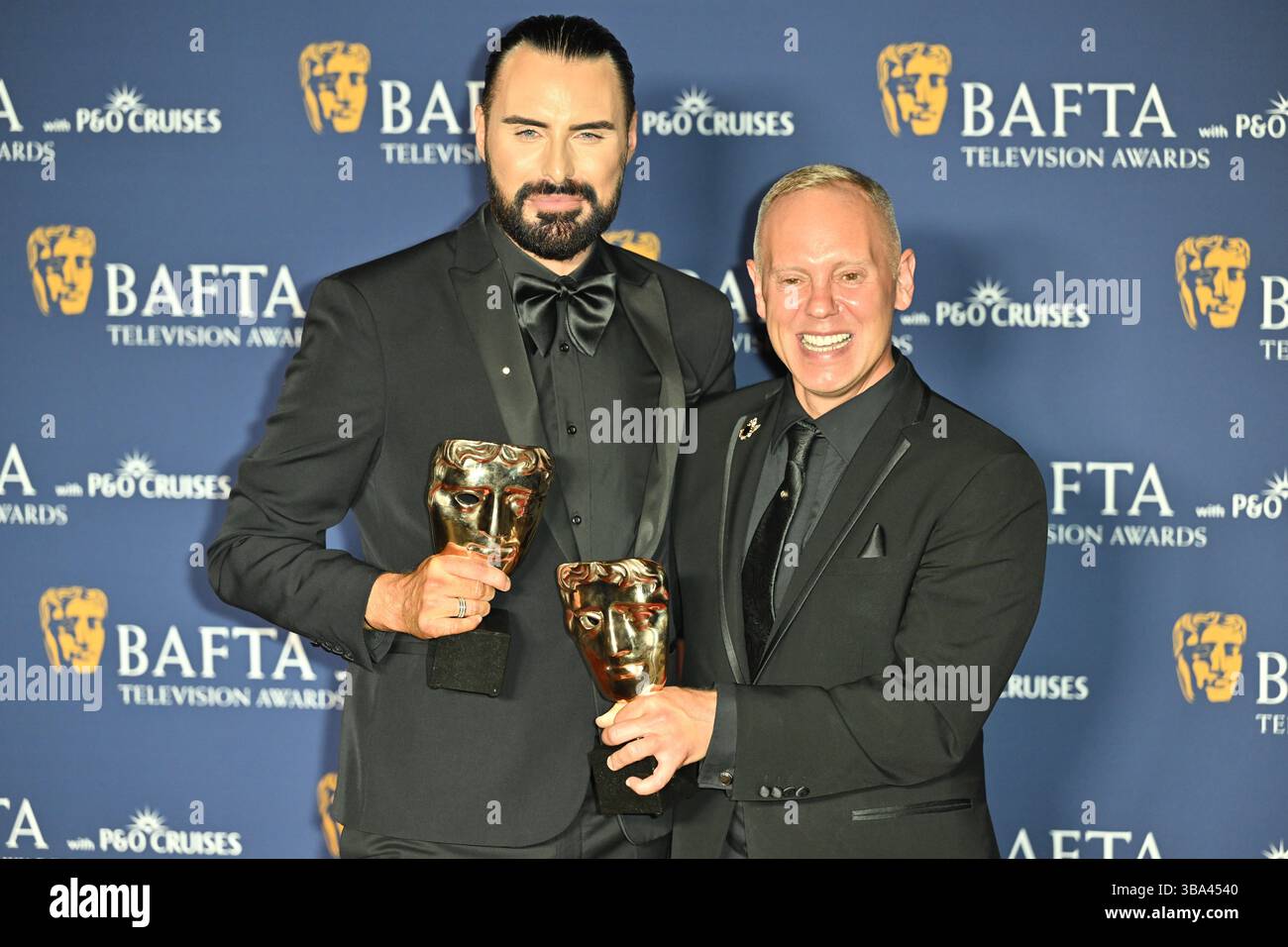 London, UK, 11 May 2025. Rylan Clark and Robert Rinder aka Judge Rinder ...