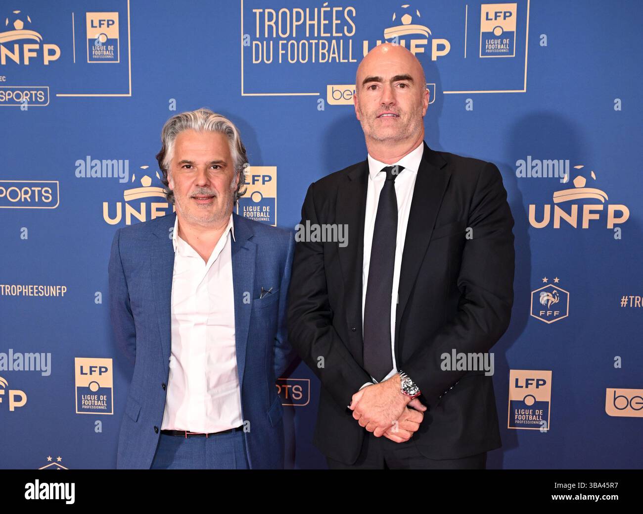 Paris, France. 11th May, 2025. Vincent LABRUNE (President LFP) - Loic ...