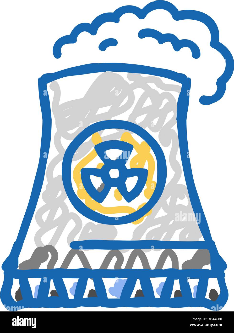 Cooling water nuclear power plant Cut Out Stock Images & Pictures - Alamy