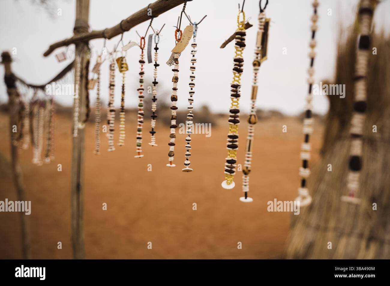 Traditional jewellery of string of pearls and necklace rosary in ...
