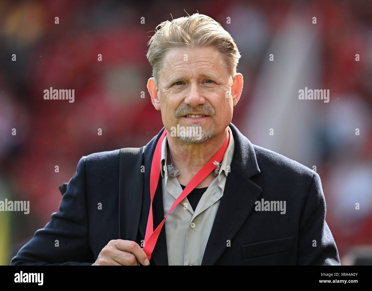 Liverpool, UK. 11th May, 2025. Former footballer Peter Schmeichel ahead ...