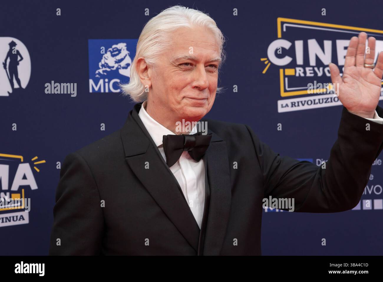 Tommaso Ragno attends the red carpet during the 70th David Di Donatello ...