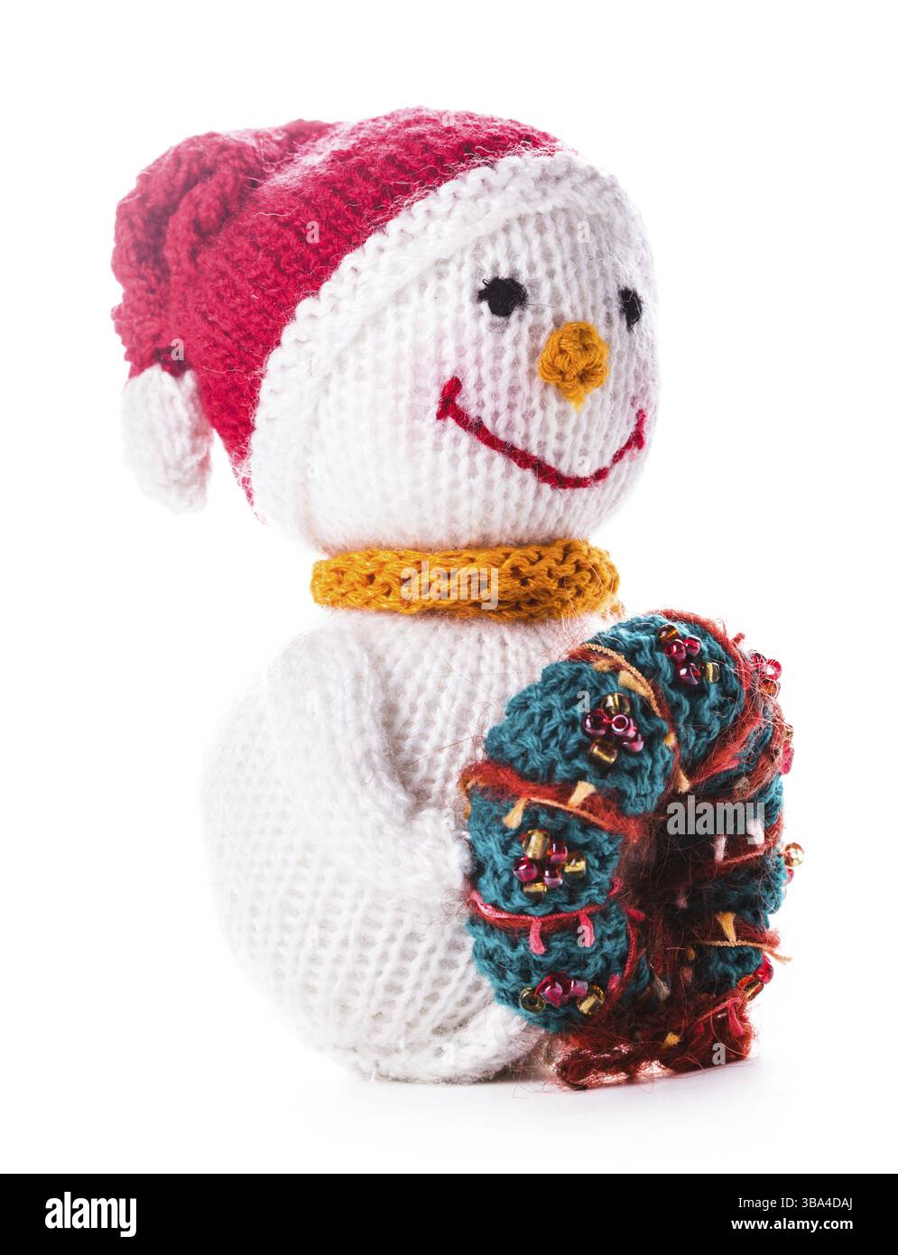 Festive wreaths white background Cut Out Stock Images & Pictures - Alamy