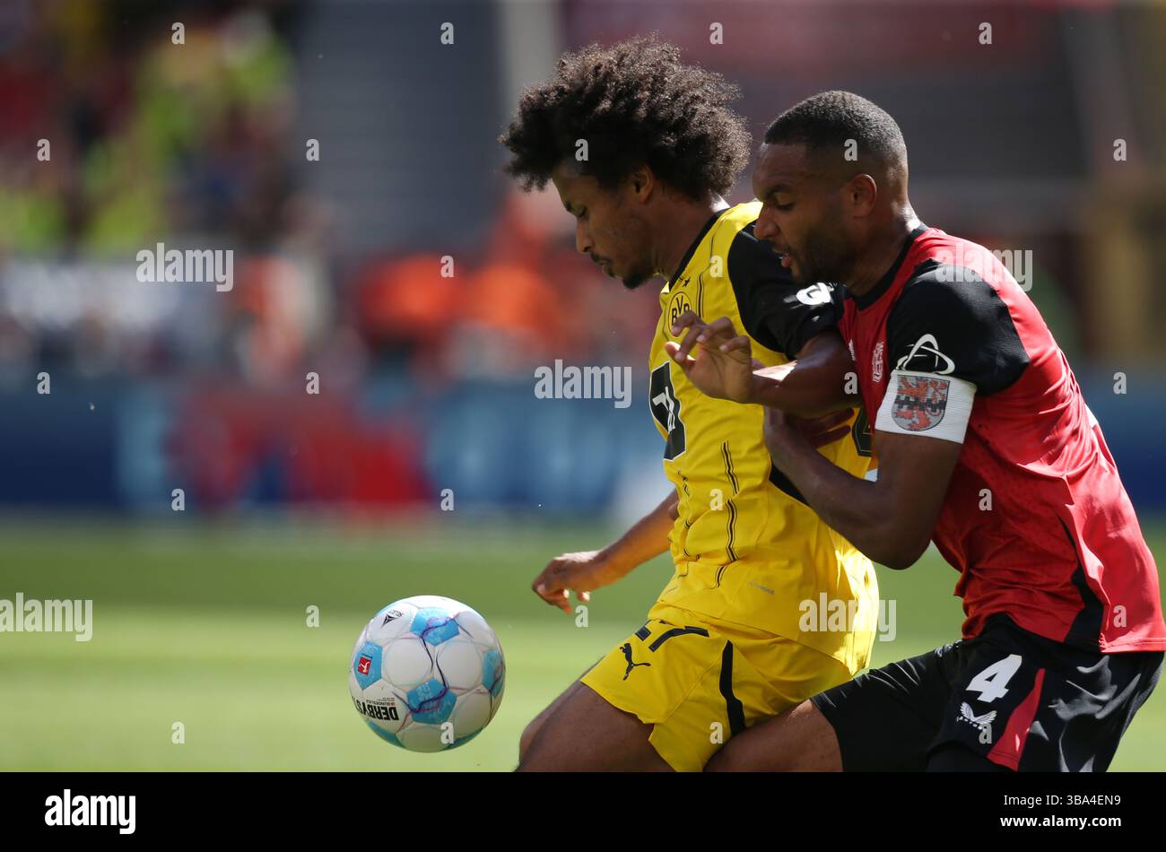 Leverkusen, Germany. 11th May, 2025. Karim Adeyemi of Borussia Dortmund ...