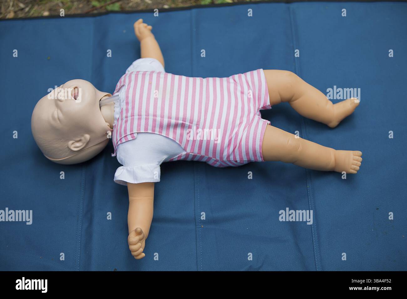 Mannequin child for first aid training. Training dummy kid for ...