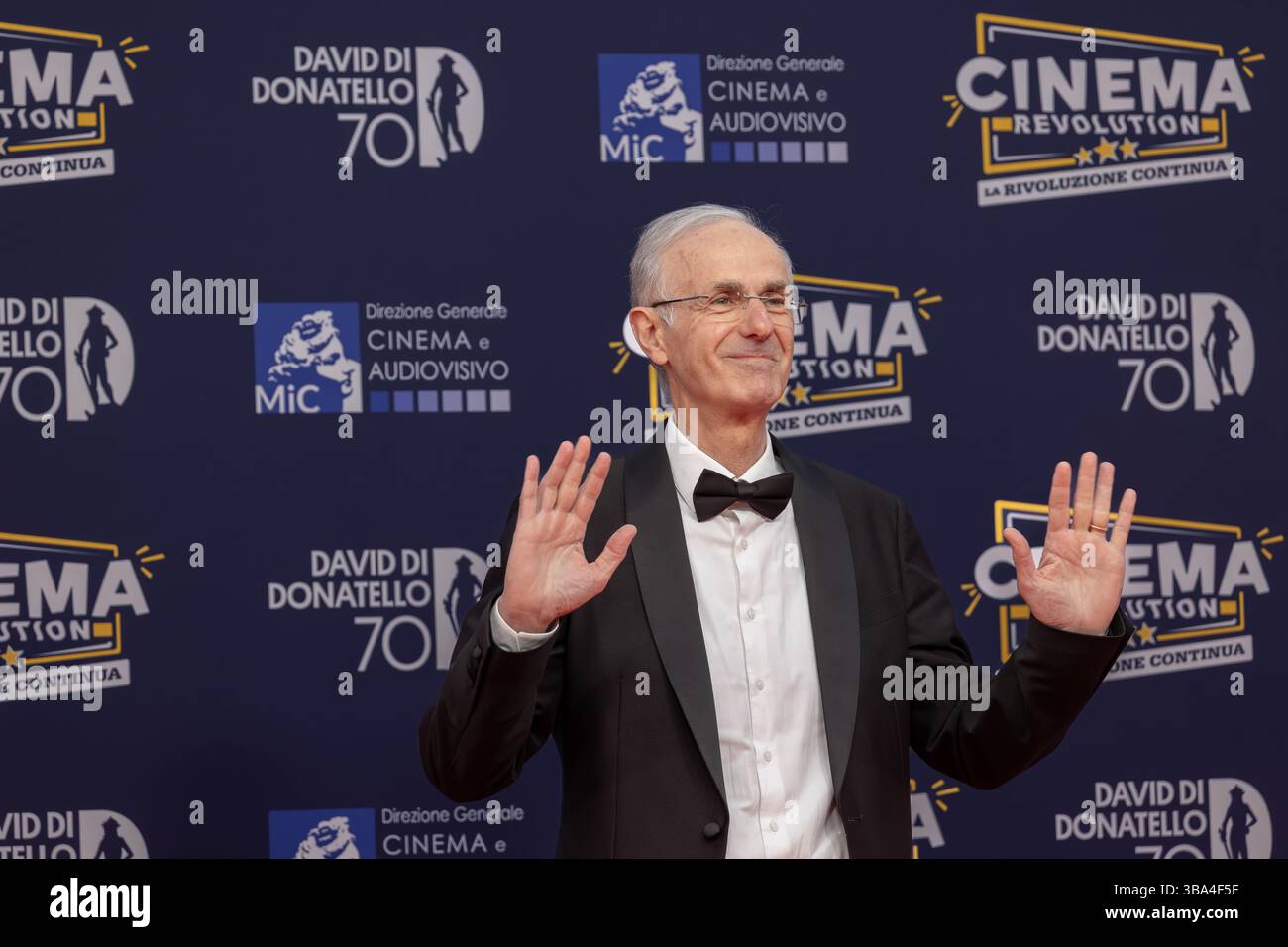 May 7, 2025, Rome, Rm, Italy: Roberto Citran attends the red carpet ...