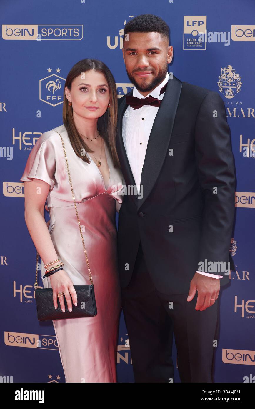 Paris, France on May 11, 2025. Matthieu Udol and his wife attending the ...