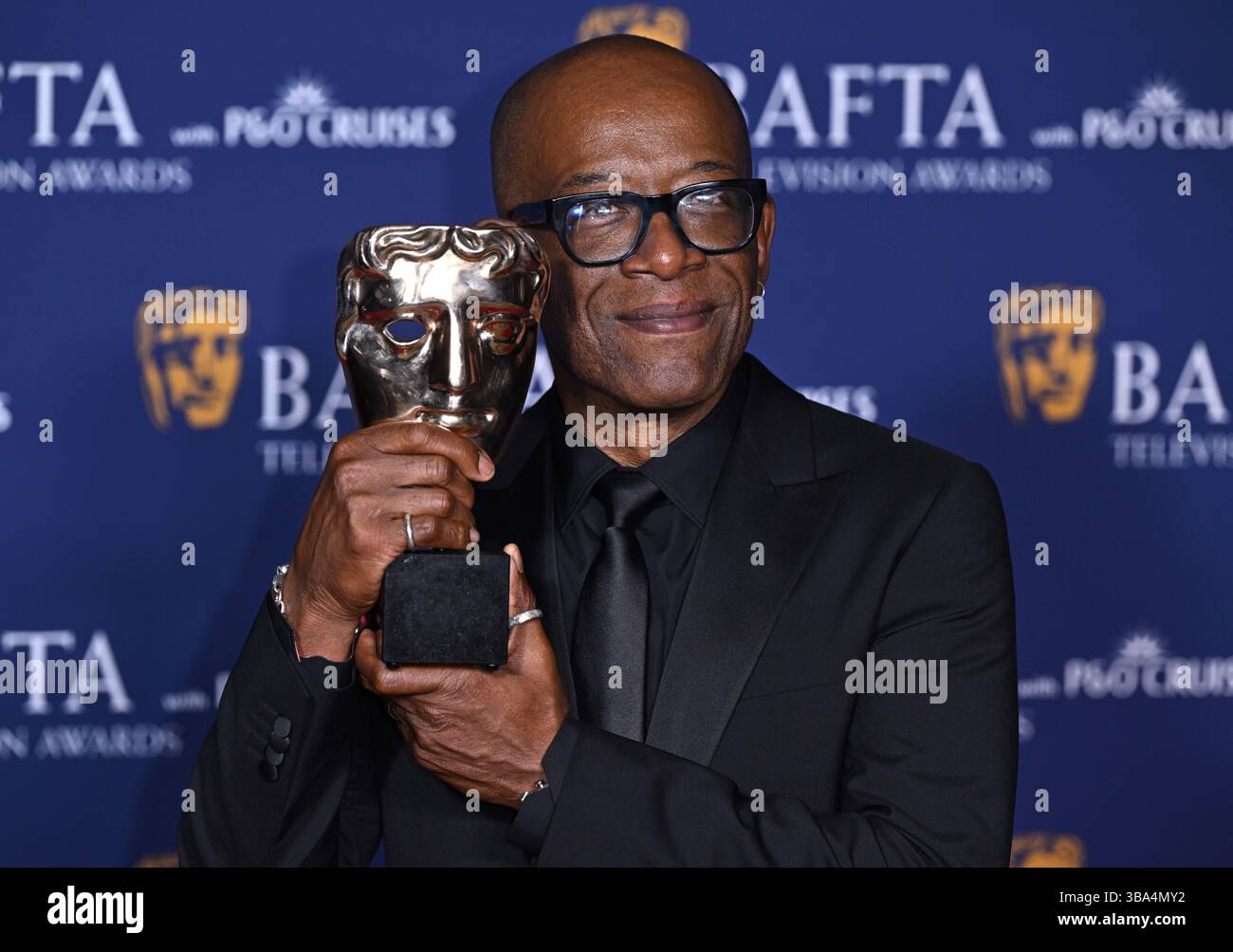London, UK. May 11th, 2025. Lennie James wins Best Actor at the BAFTA ...