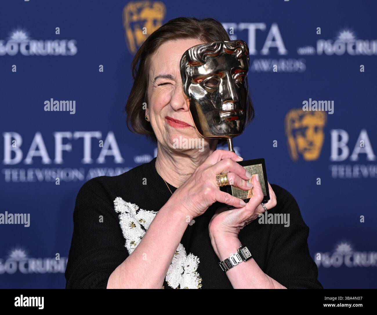 London, UK. May 11th, 2025. Kirsty Wark with the Fellowship award at ...