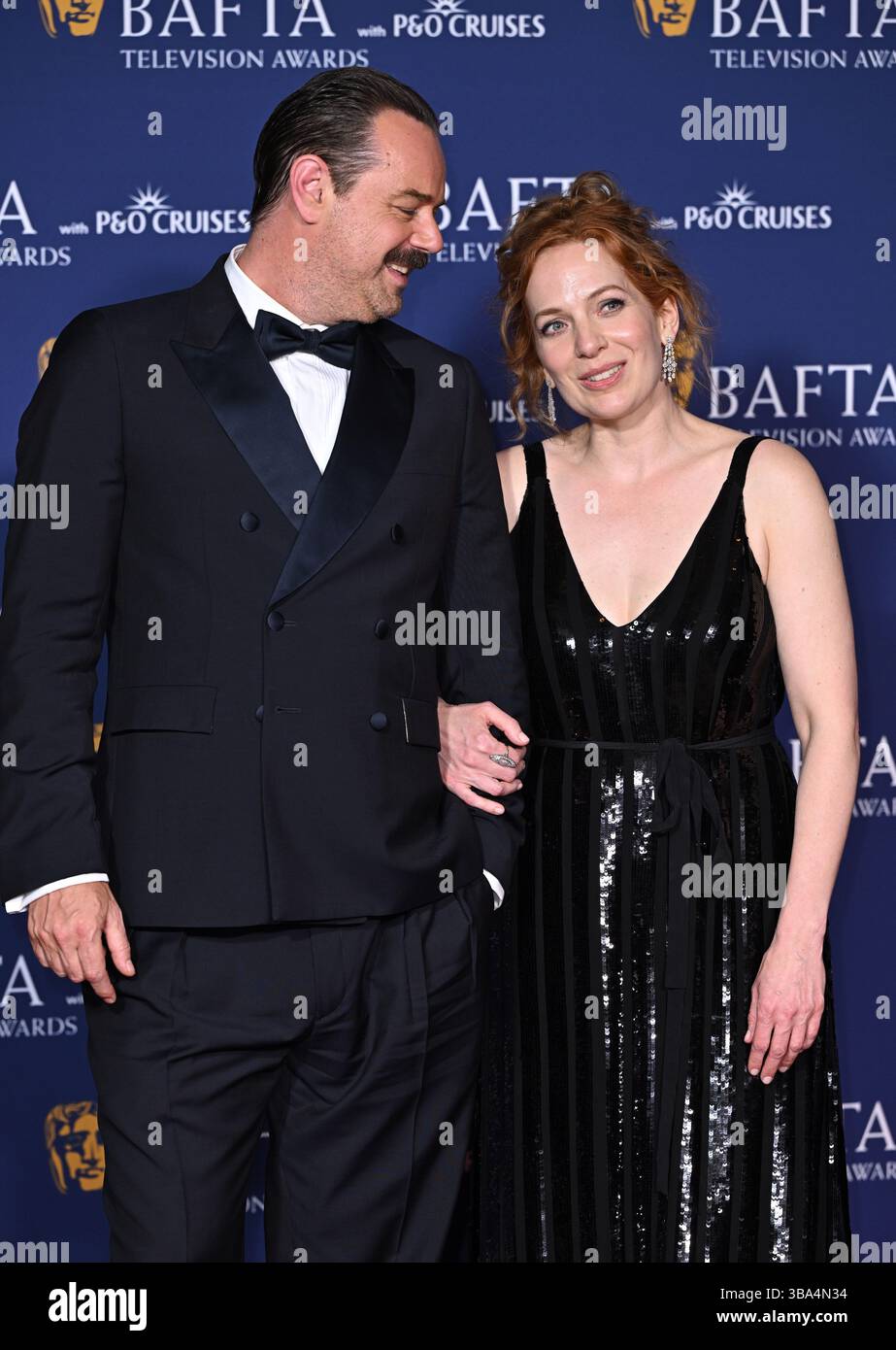 London, UK. May 11th, 2025. Danny Dyer and Katherine Parkinson Best ...