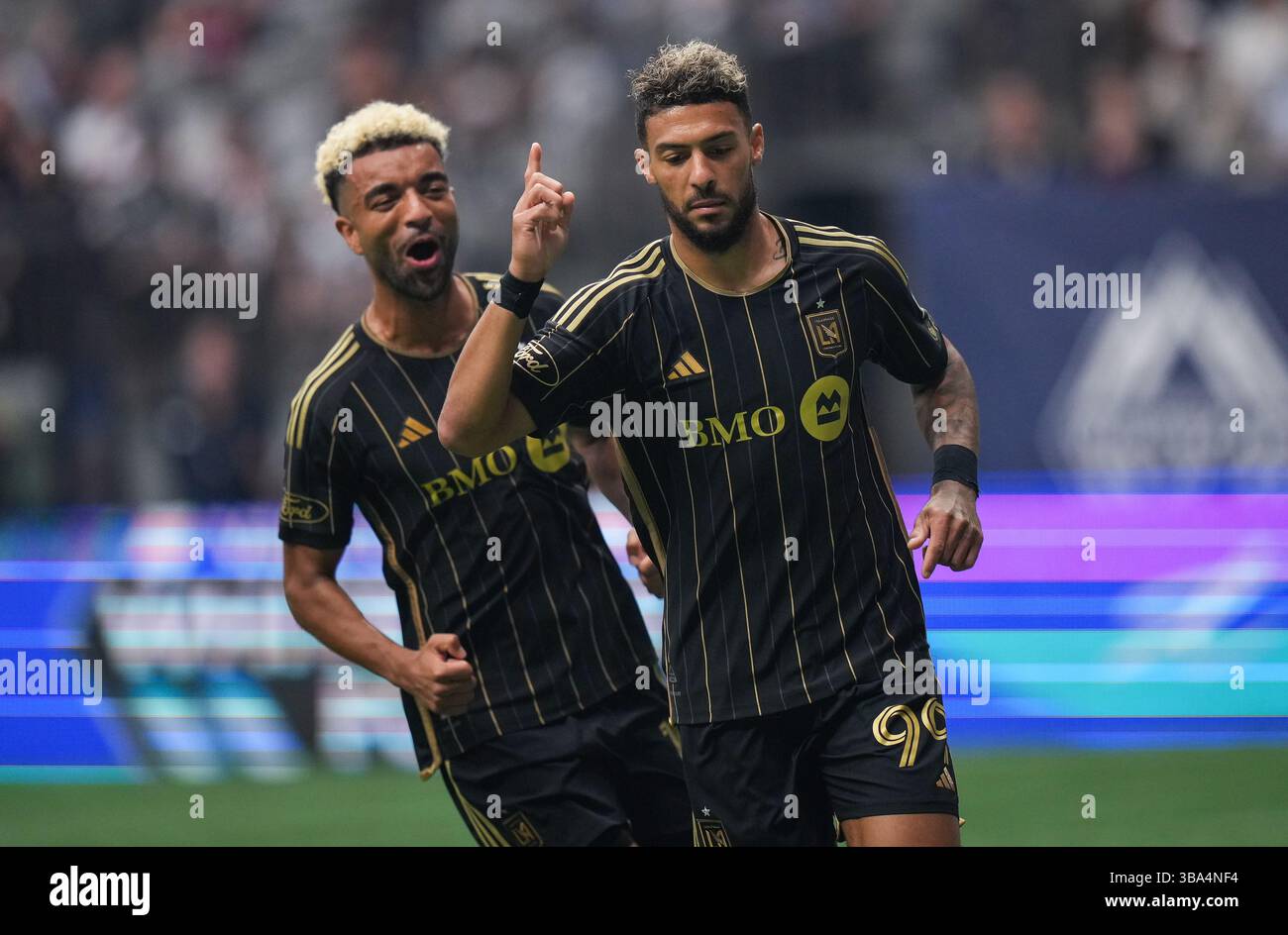 Vancouver, Canada. 11th May, 2025. Los Angeles FC's Denis Bouanga ...