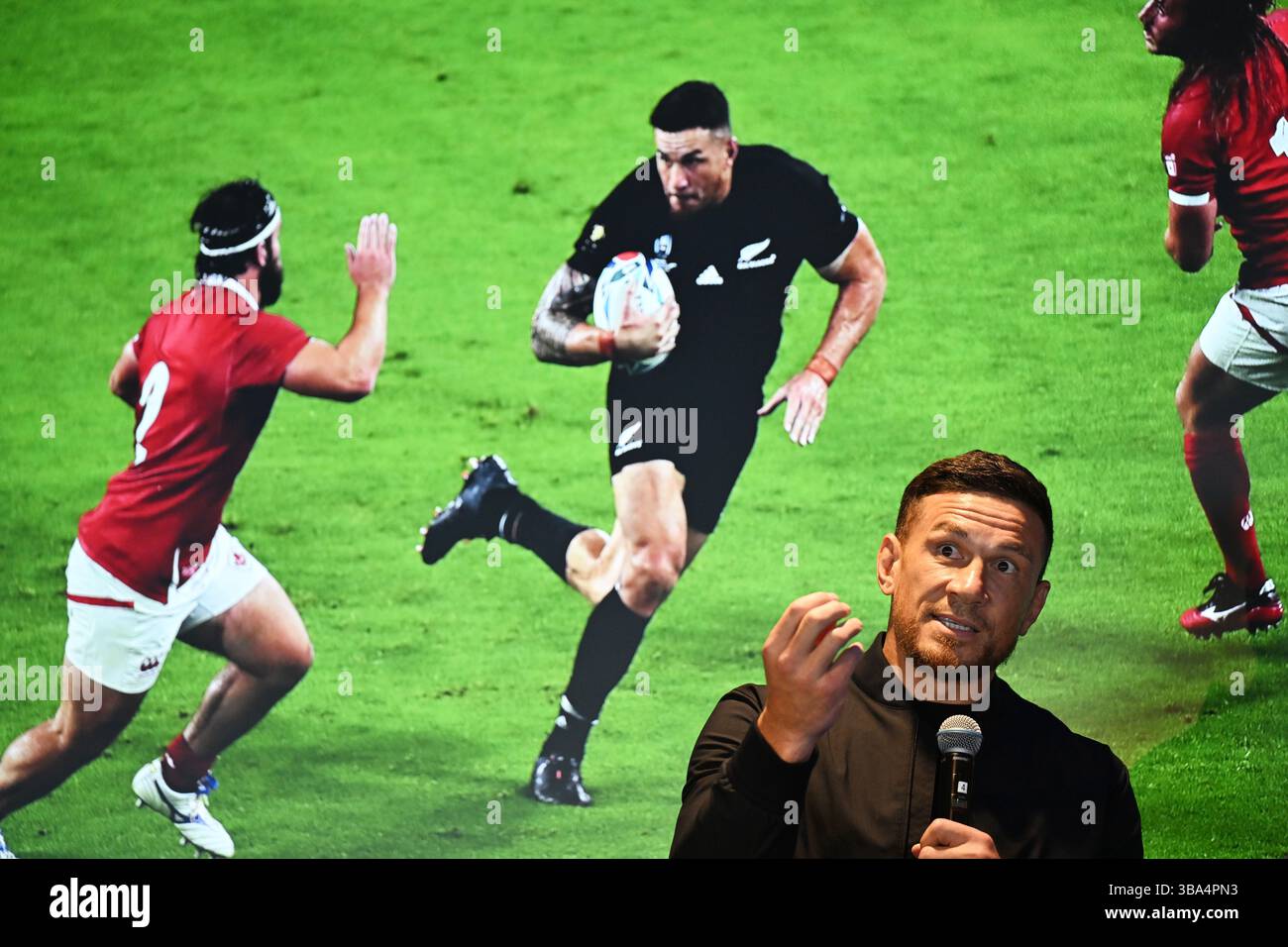 Sydney, Australia. 12th May, 2025. Former New Zealand All Black and ...