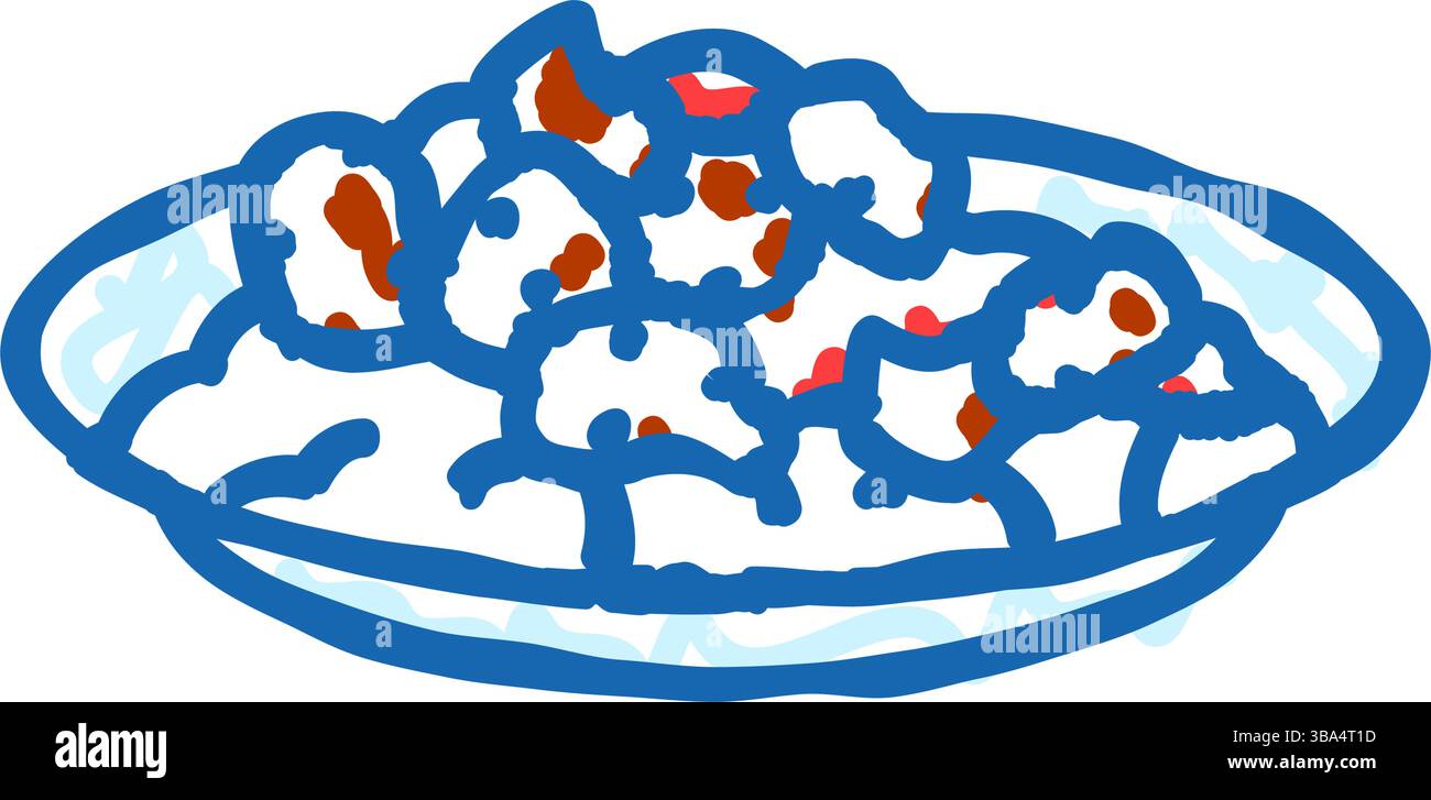 bok choy chinese cuisine icon doodle illustration Stock Vector Image ...