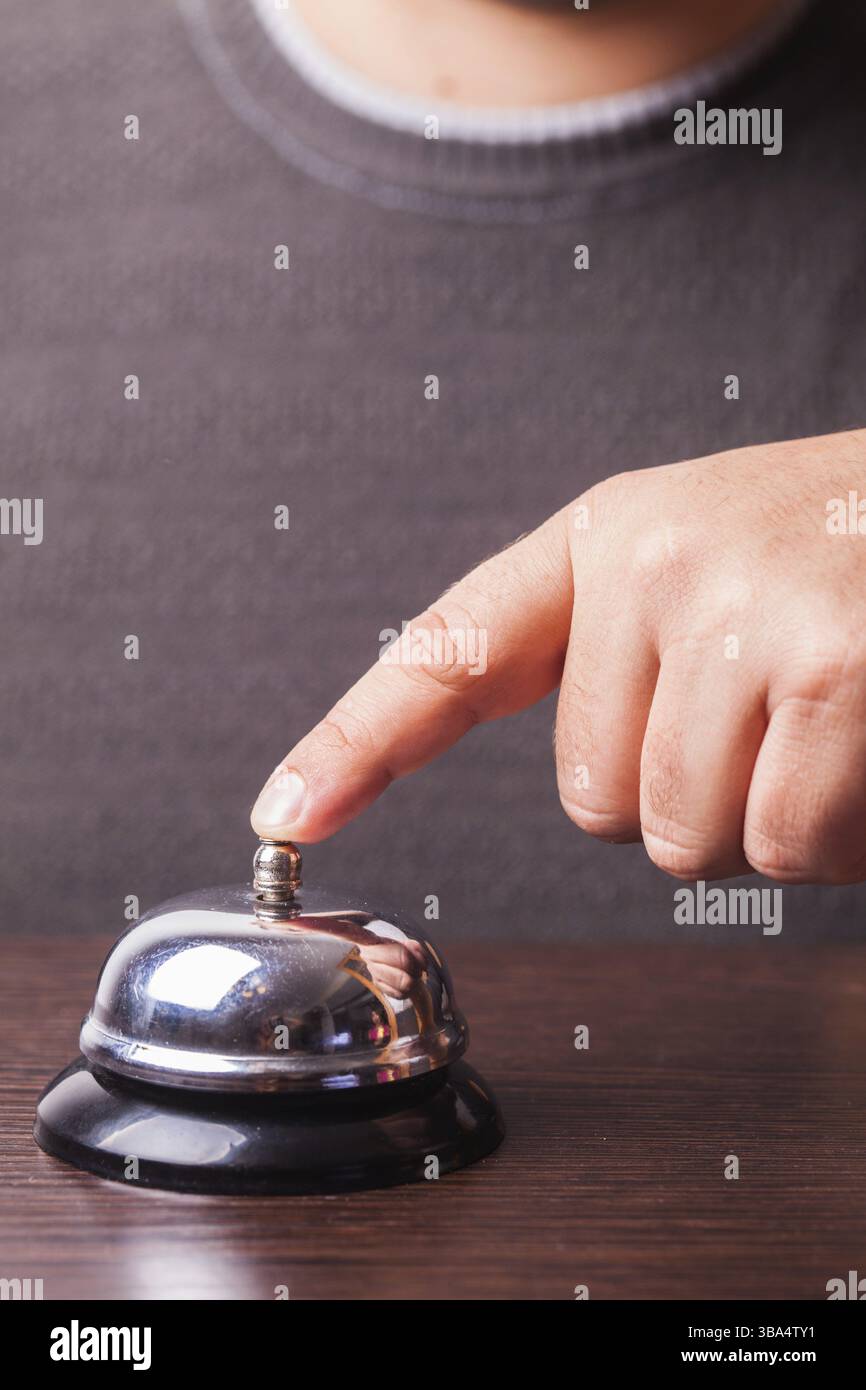 Bell presses hi-res stock photography and images - Alamy