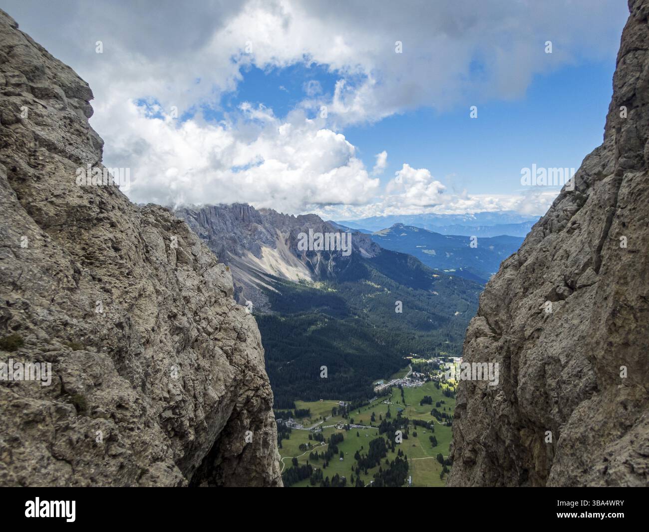 Climbing on the Rotwand and Masare via ferrata in the rose garden in ...