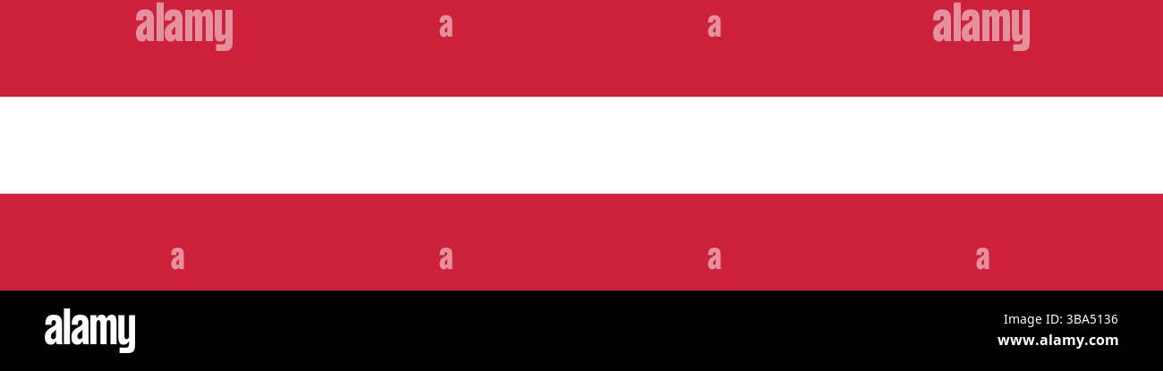 Flag of Austria. Austria flag long banner digital vector illustration ...
