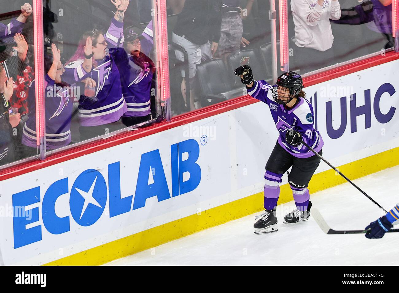 May 11th, 2025: Minnesota Frost forward Michela Cava (86) celebrates a ...