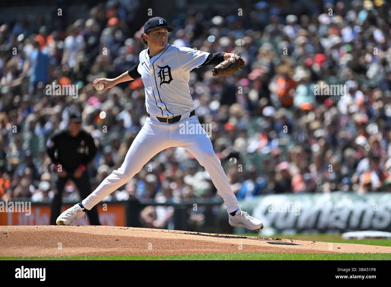 DETROIT, MI - MAY 11: Detroit Tigers SP Reese Olson (45) in action ...