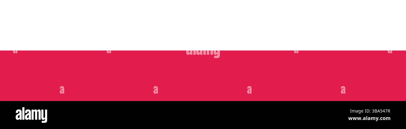 Flag of Poland. Poland flag long banner digital vector illustration ...
