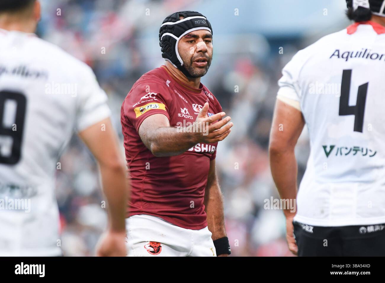 Tokyo, Japan. 10th May, 2025. Michael Leitch ( Brave Lupus ) Rugby ...