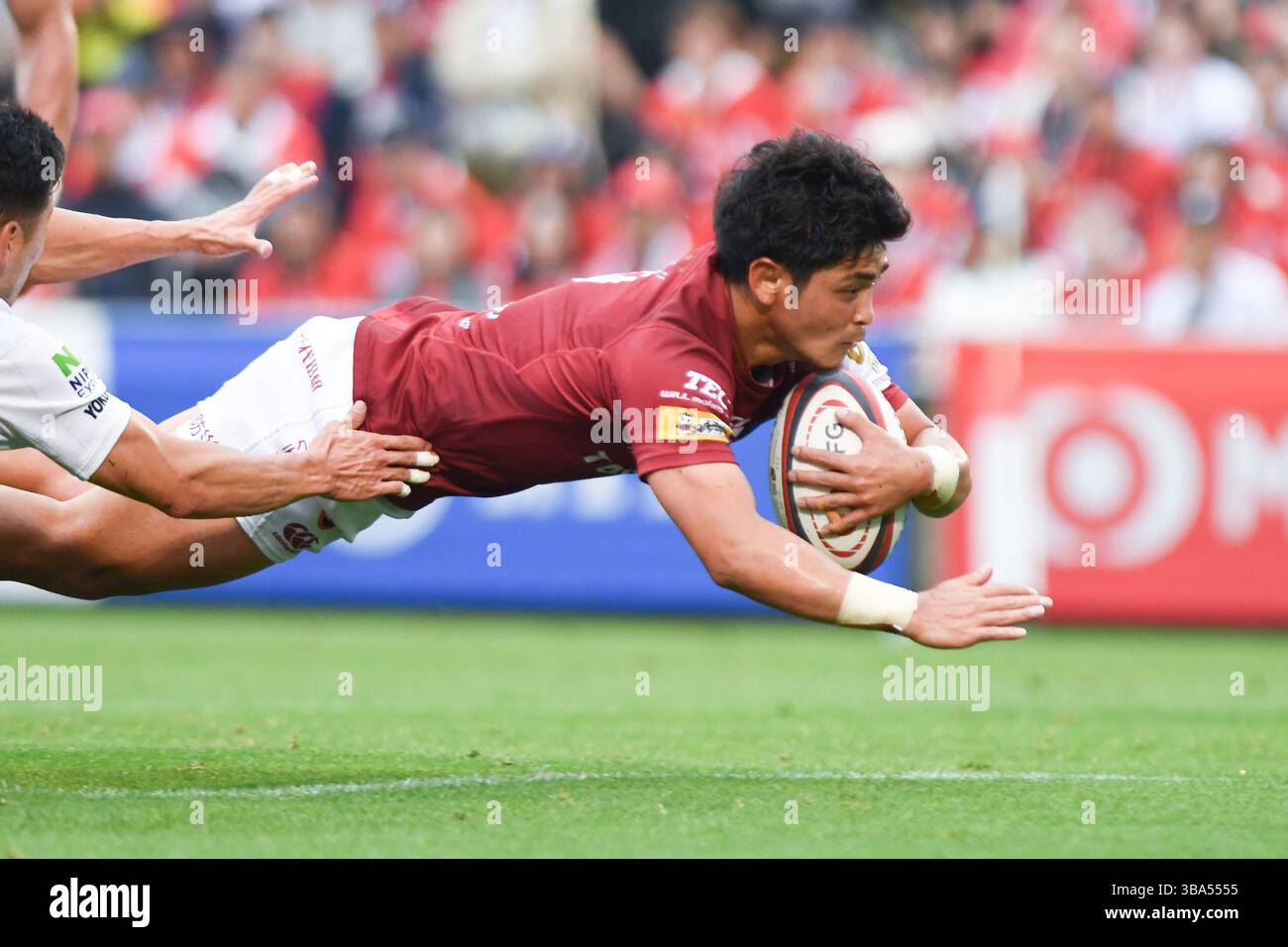 Yuhei Sugiyama ( Brave Lupus ), MAY 10, 2025 - Rugby : Japan Rugby ...
