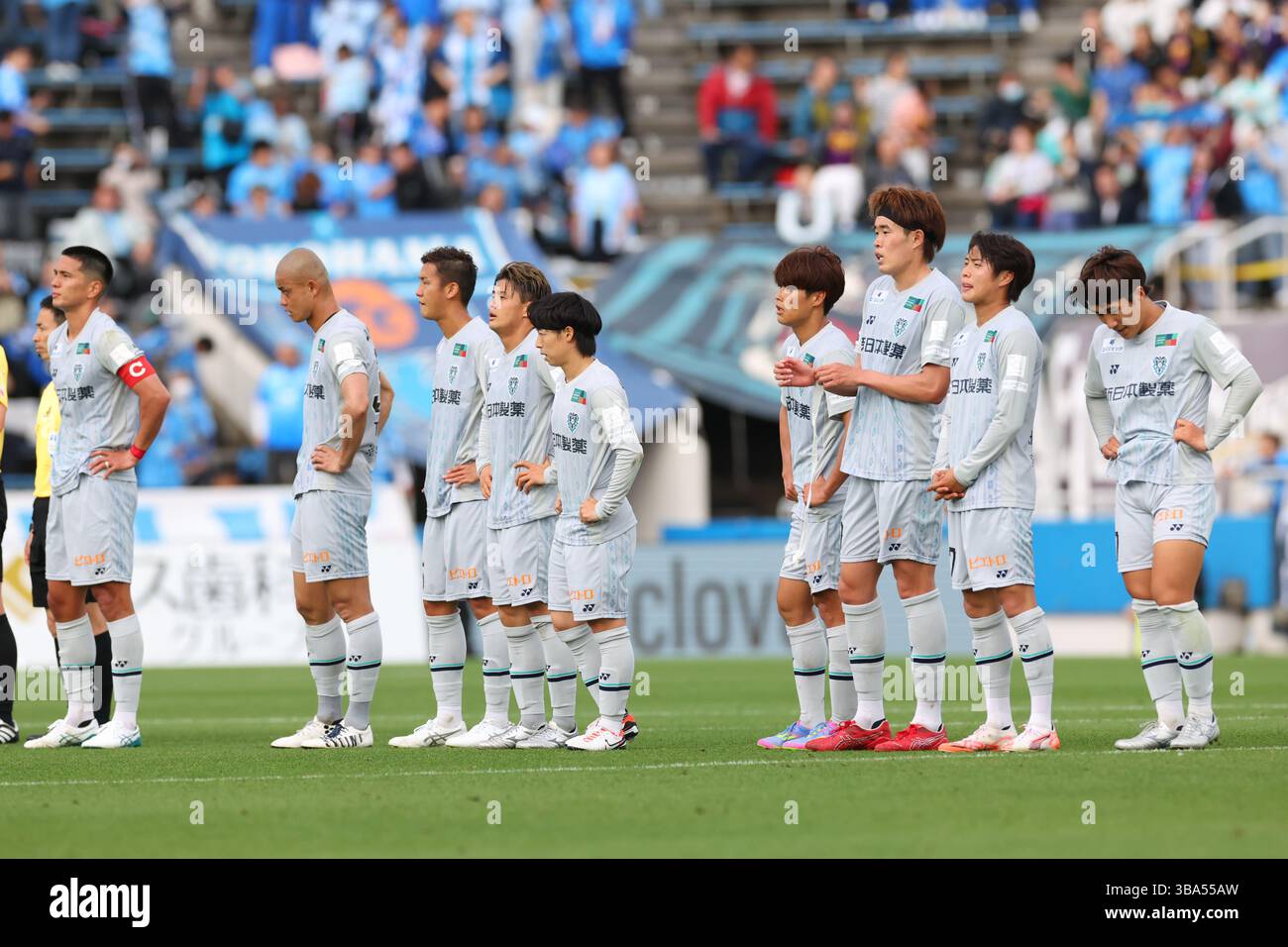 Kanagawa, Japan. 10th May, 2025. Avispa Fukuoka team group Football/Soccer : 2025 J1 League ...