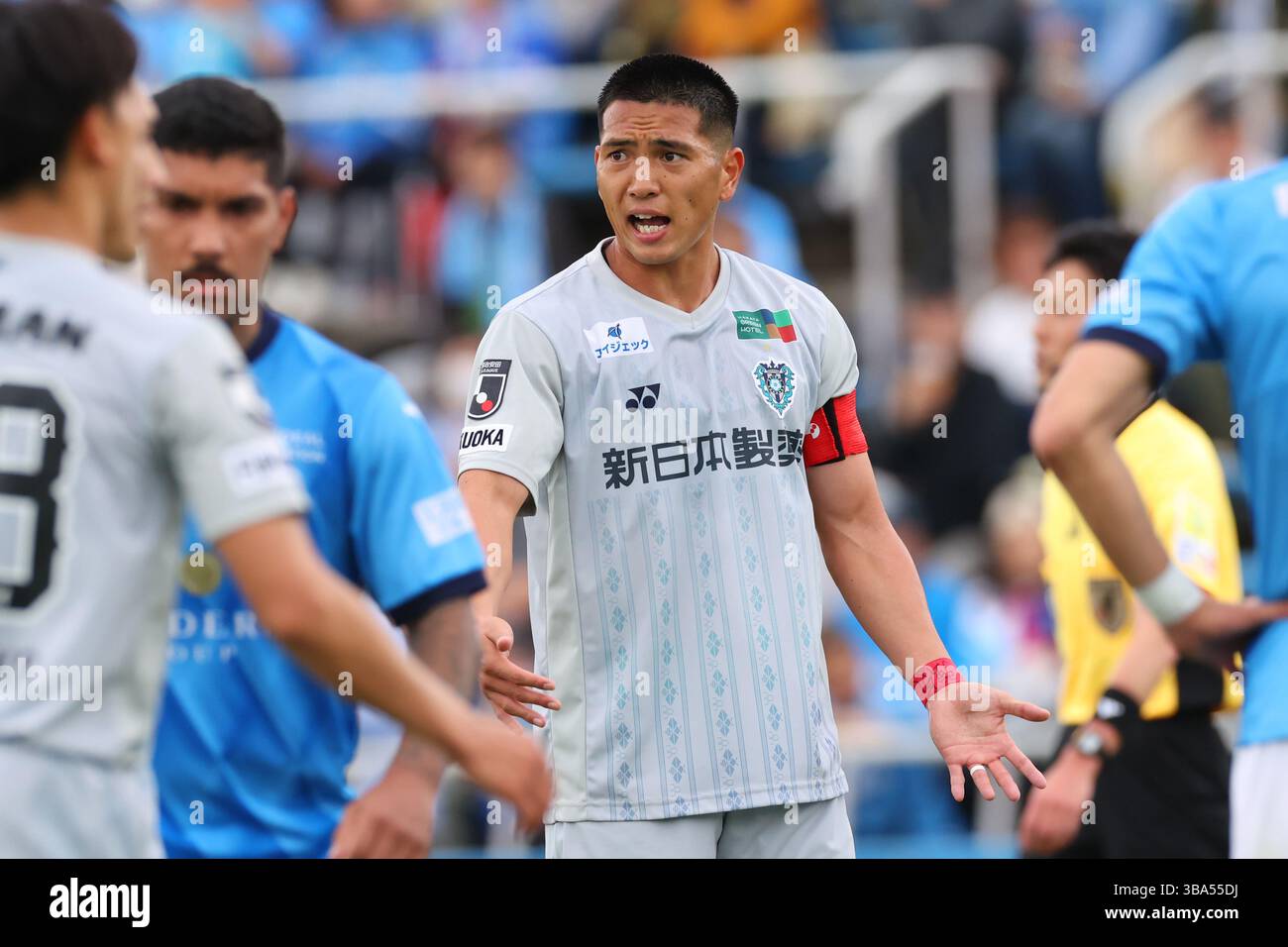 Kanagawa, Japan. 10th May, 2025. Takumi Kamijima (Avispa) Football ...