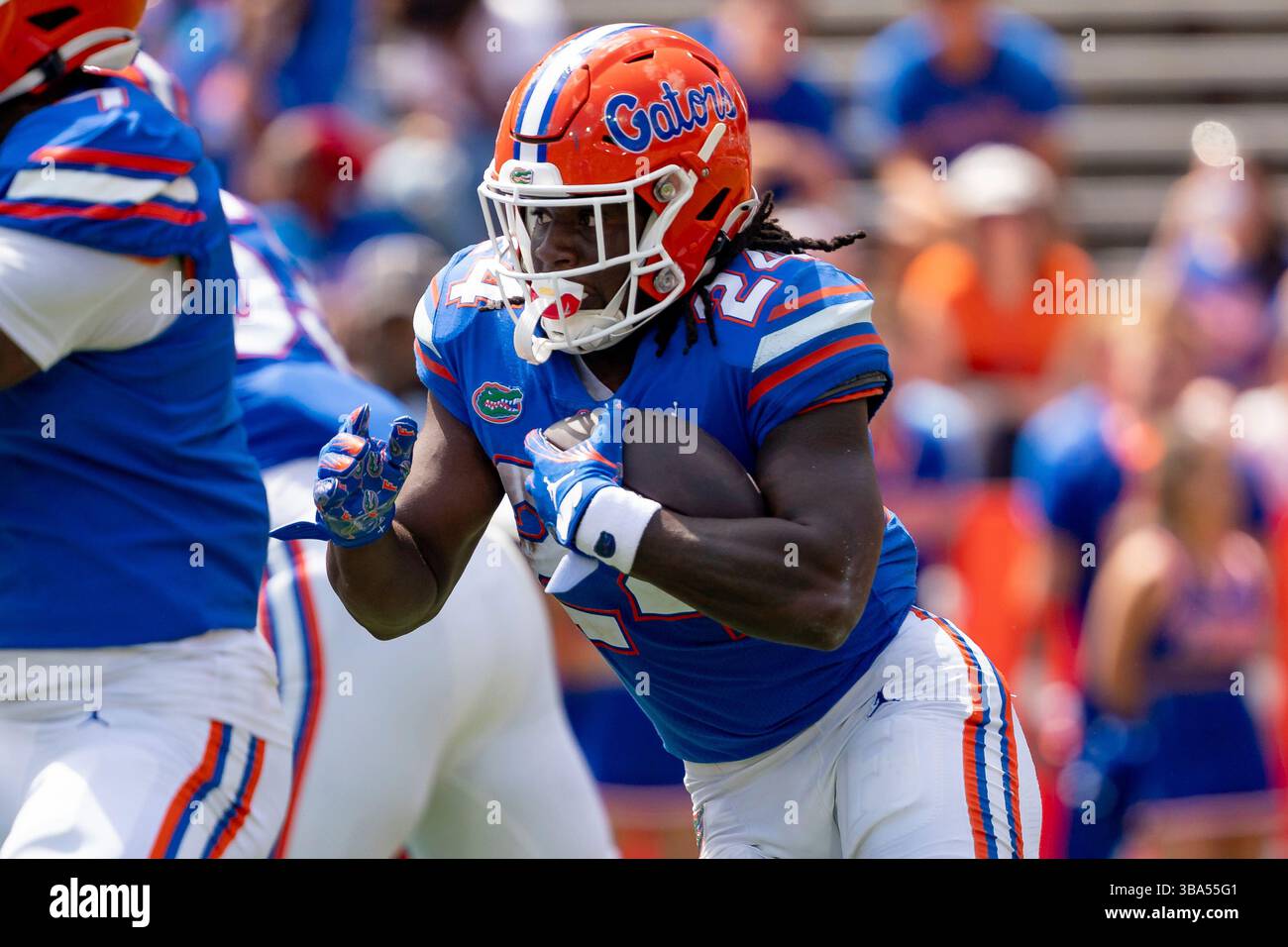 GAINESVILLE, FL - APRIL 12: Florida Gators running back Ja'Kobi Jackson ...