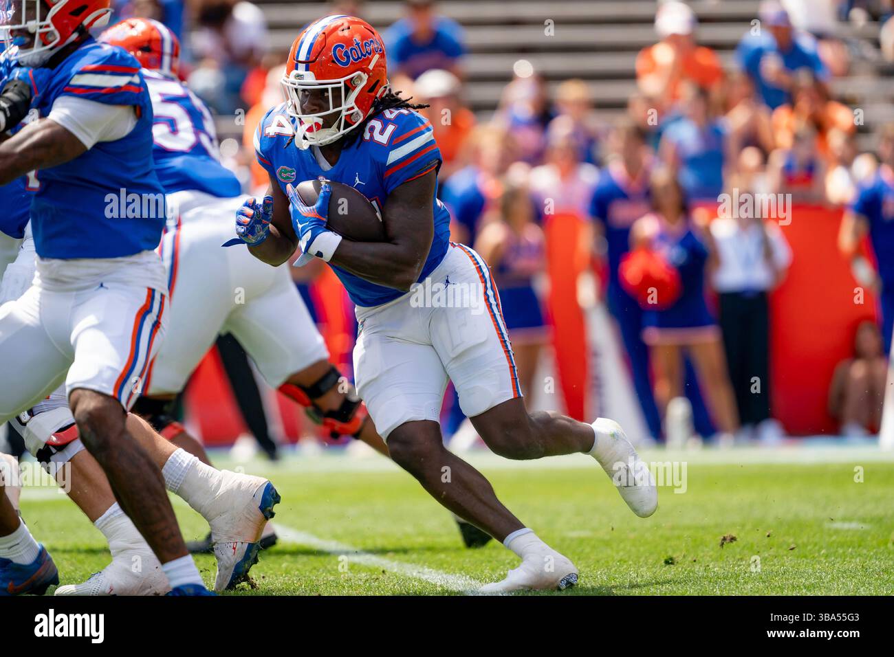 GAINESVILLE, FL - APRIL 12: Florida Gators running back Ja'Kobi Jackson ...