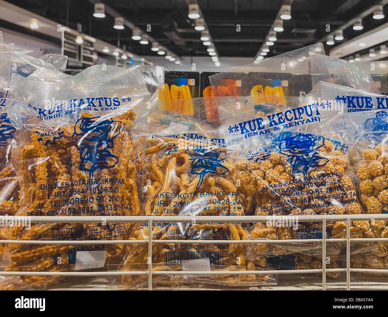 Balikpapan, Indonesia – April 13th 2025: Various traditional Indonesian ...