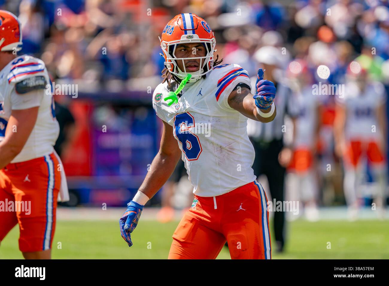 GAINESVILLE, FL - APRIL 12: Florida Gators wide receiver Dallas Wilson ...