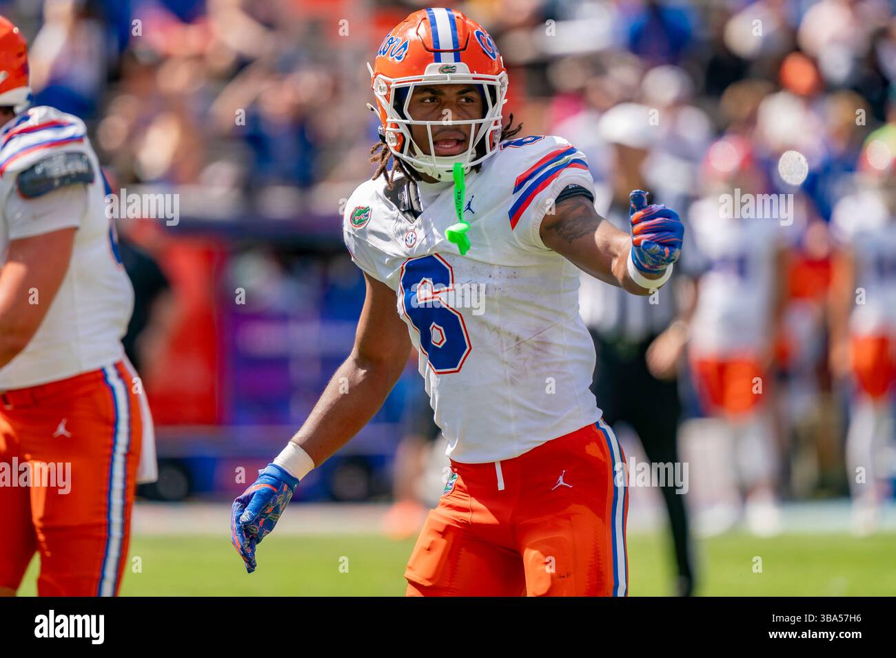 GAINESVILLE, FL - APRIL 12: Florida Gators wide receiver Dallas Wilson ...