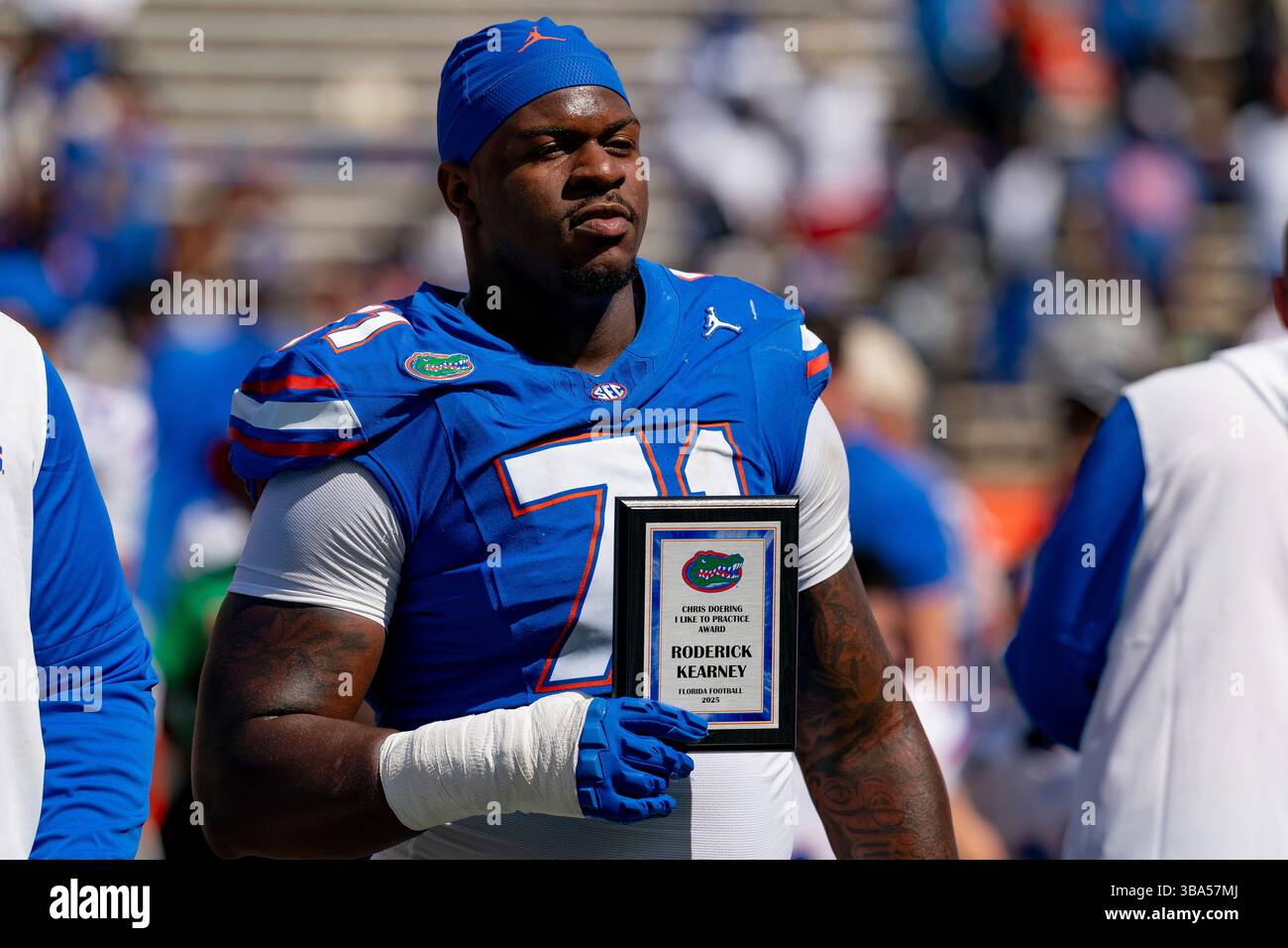 GAINESVILLE, FL - APRIL 12:Florida Gators offensive lineman Roderick ...