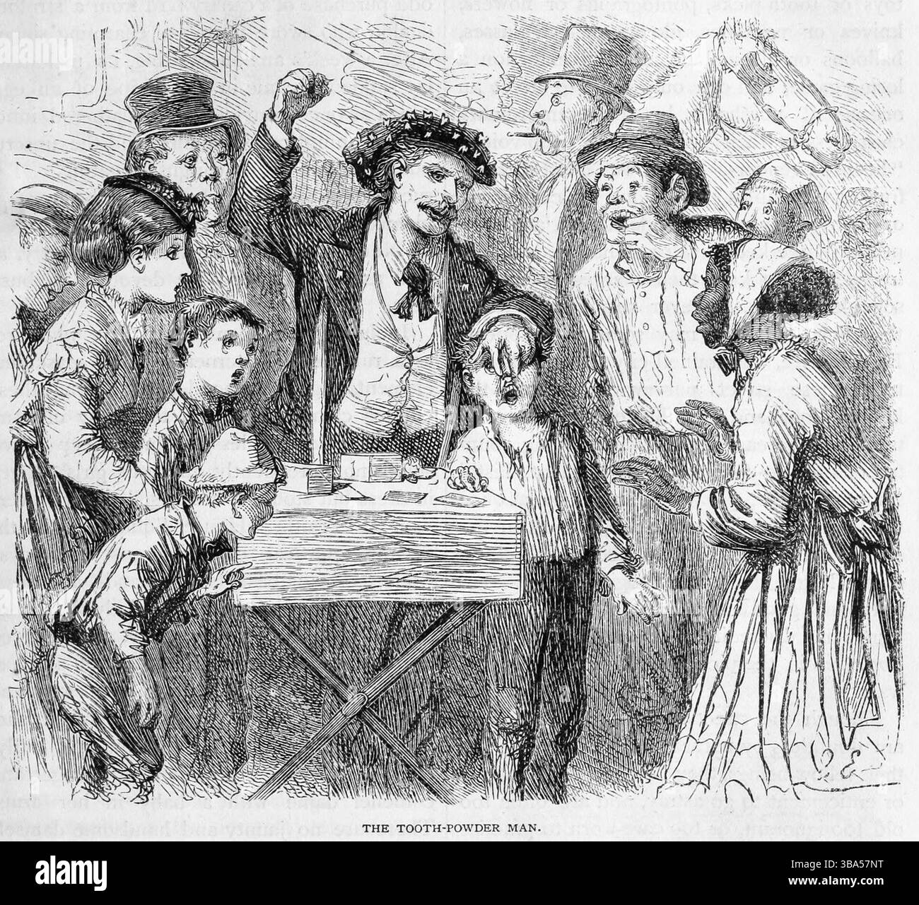 The tooth powder man (1870). Depicts a street vendor in New York City ...