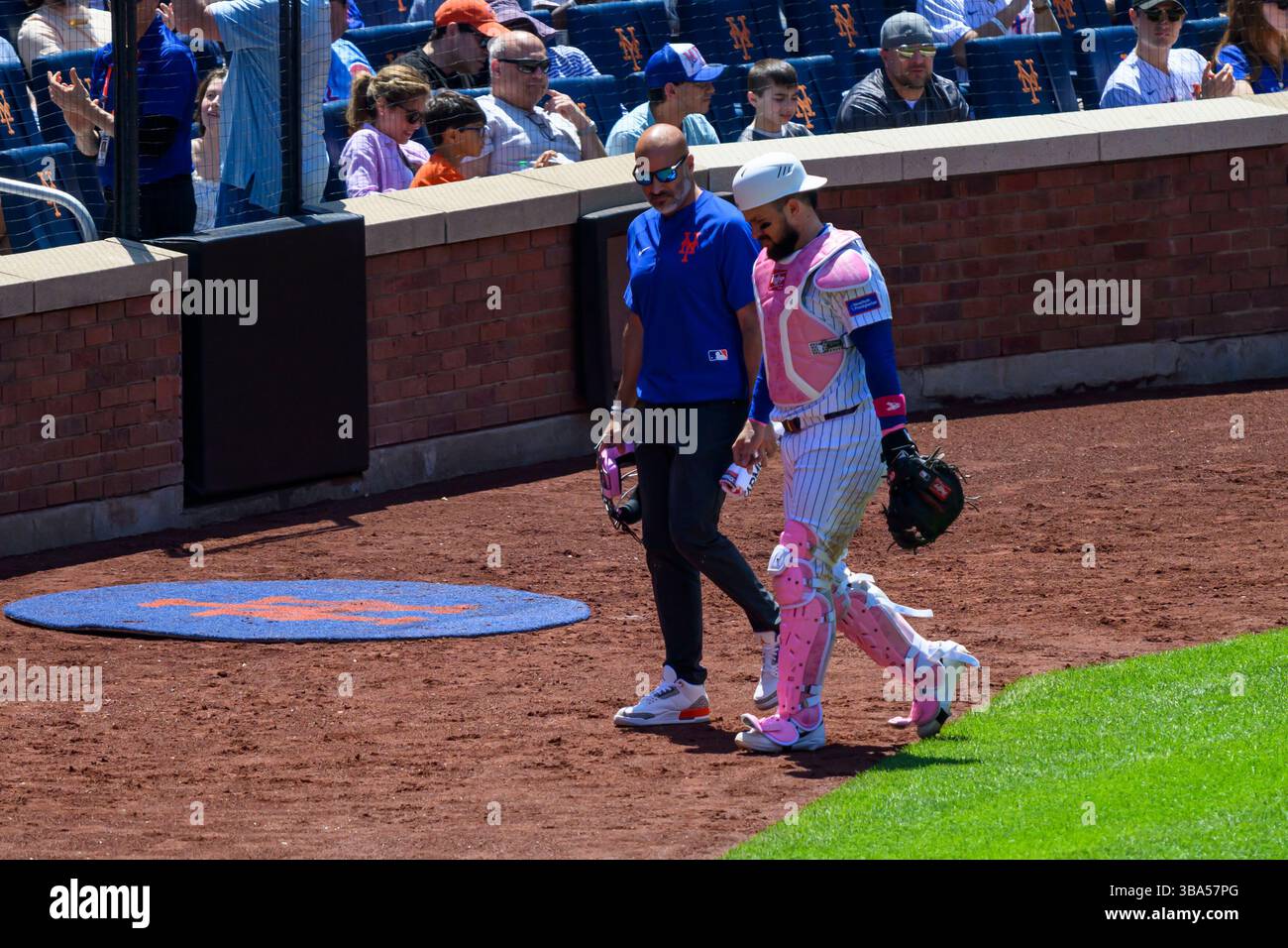 Queens, New York, USA. 11th May, 2025. Luis Torrens #13 of the New York ...
