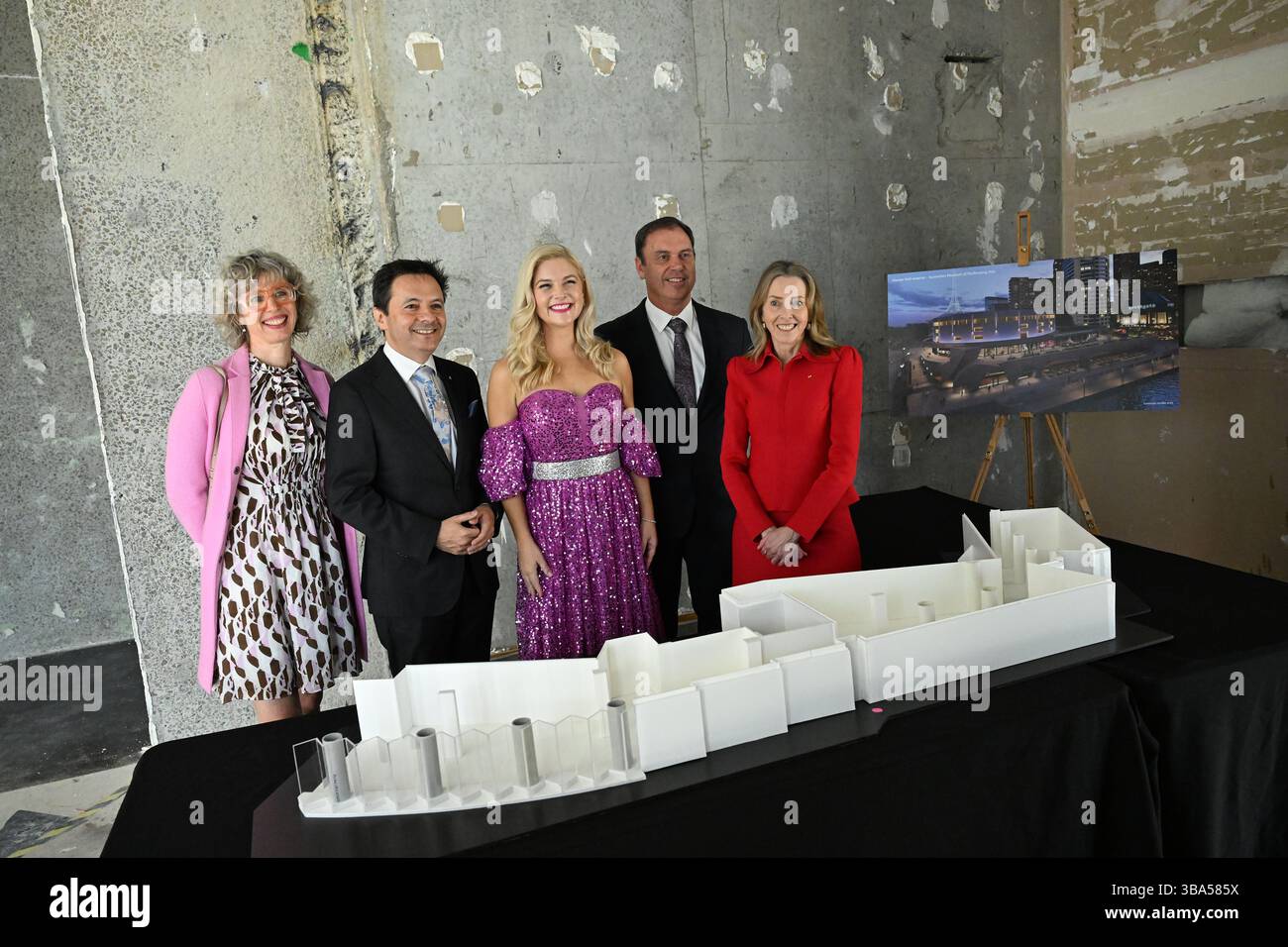 Melbourne, Australia. 12th May, 2025. (2nd L-R) (2nd left-right ...