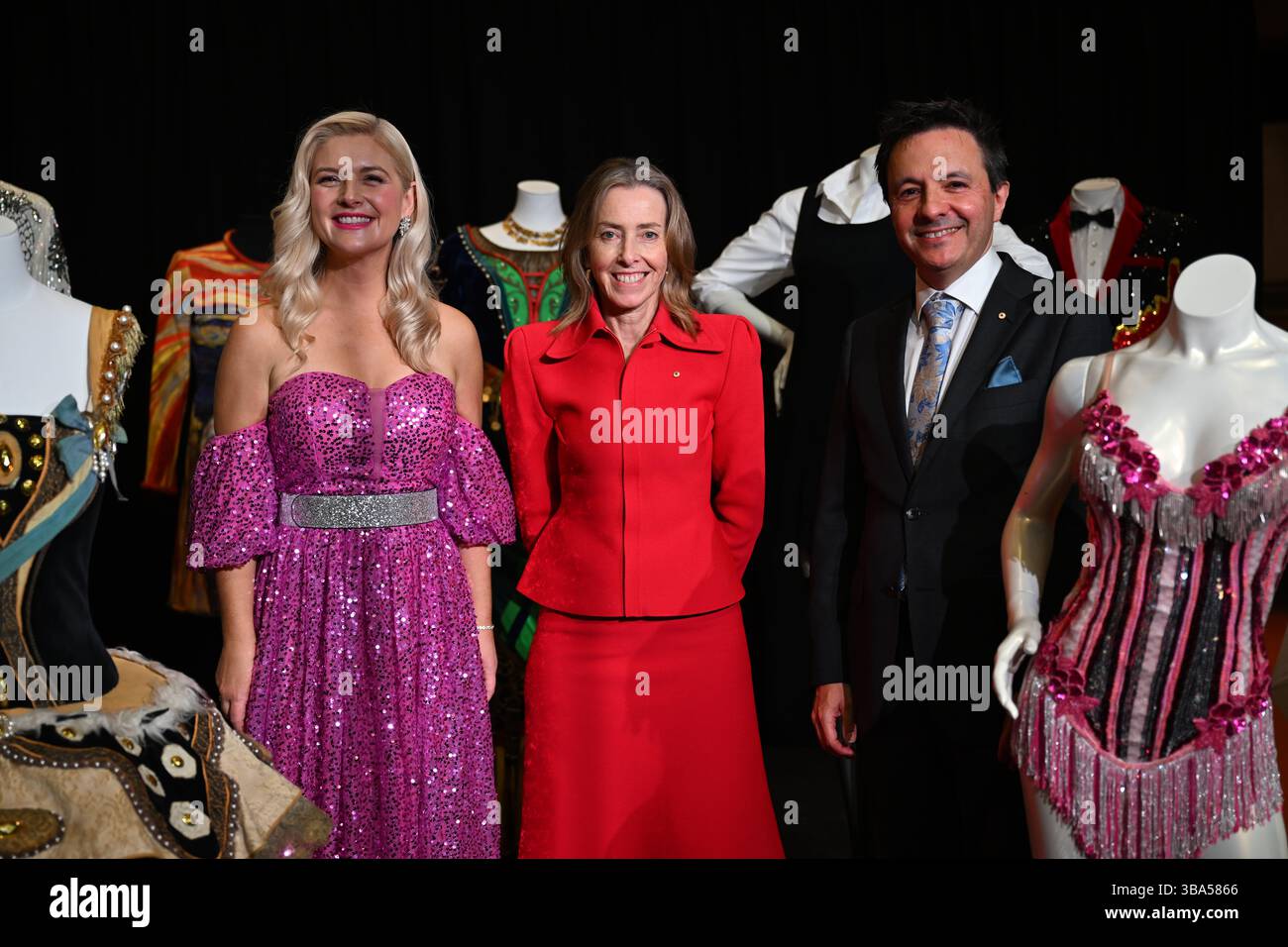 Melbourne, Australia. 12th May, 2025. (L-R)n Actor Lucy Durack, Arts ...