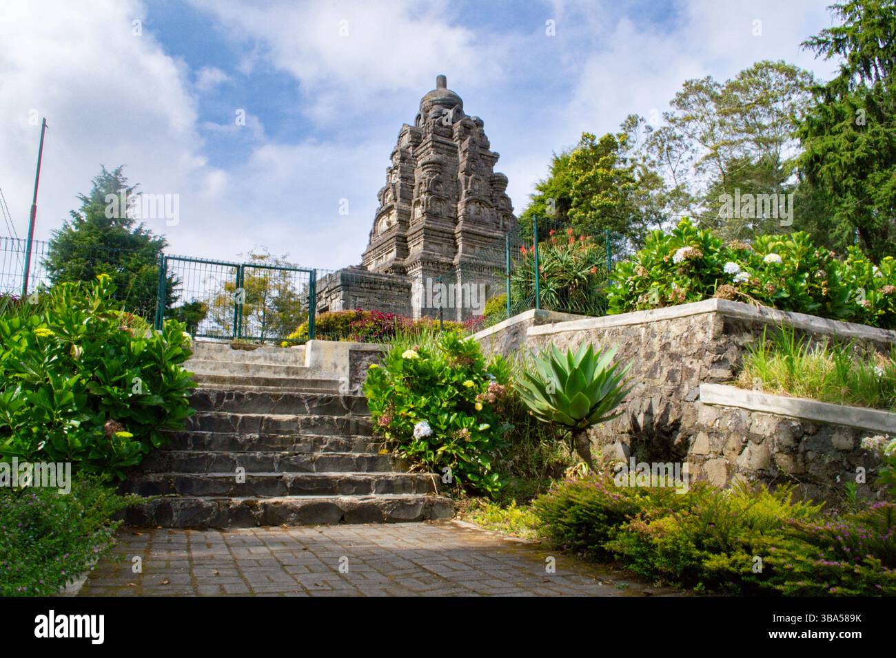 Candi Bima, an 8th-century Hindu temple in Banjarnegara, Indonesia ...