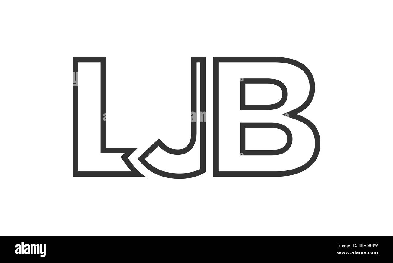Ljb logo design hi-res stock photography and images - Alamy