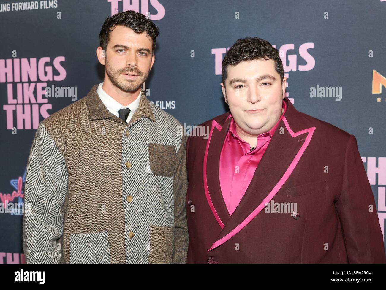 New York, NY - May 8, 2025: Joey Pollari and Max Talisman attend ...