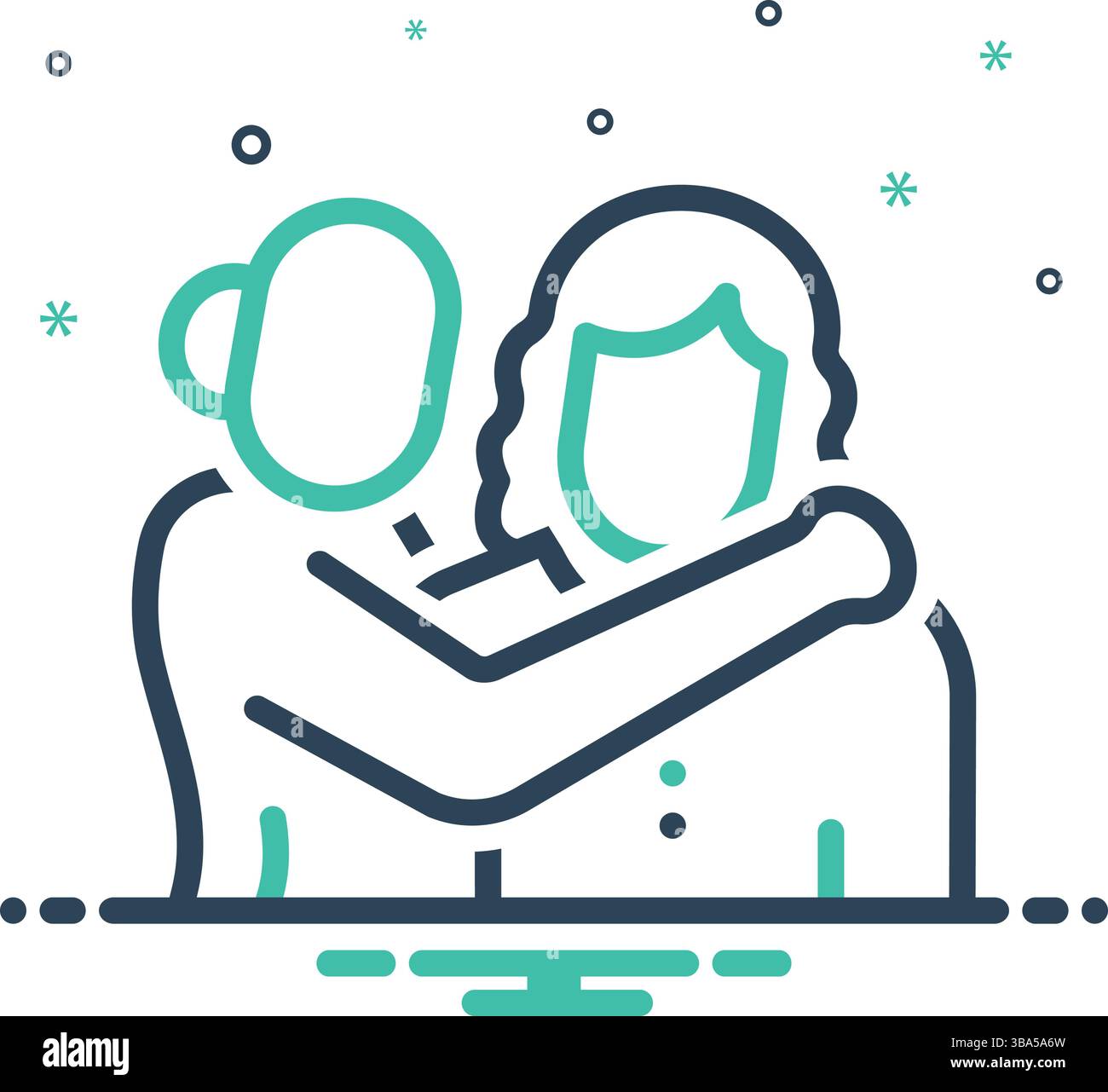 Icon for hug, embrace Stock Vector Image & Art - Alamy