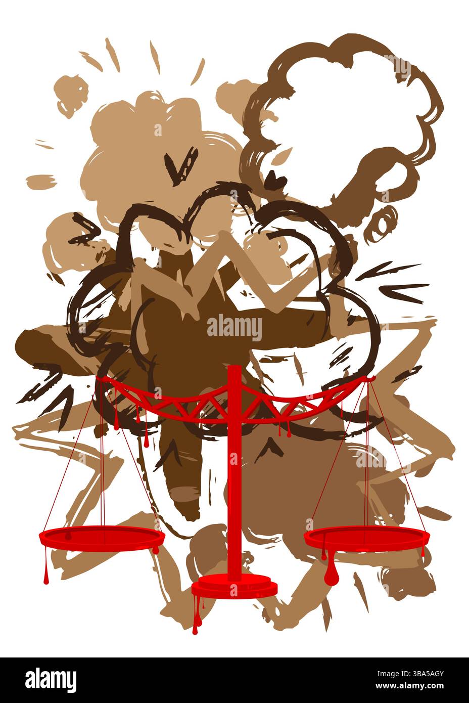 Scale graffiti. Abstract modern street art decoration performed in ...