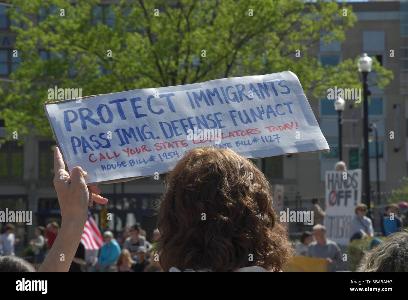 May 11, 2025, Worcester, Ma, USA: Angry residents demonstrate on ...