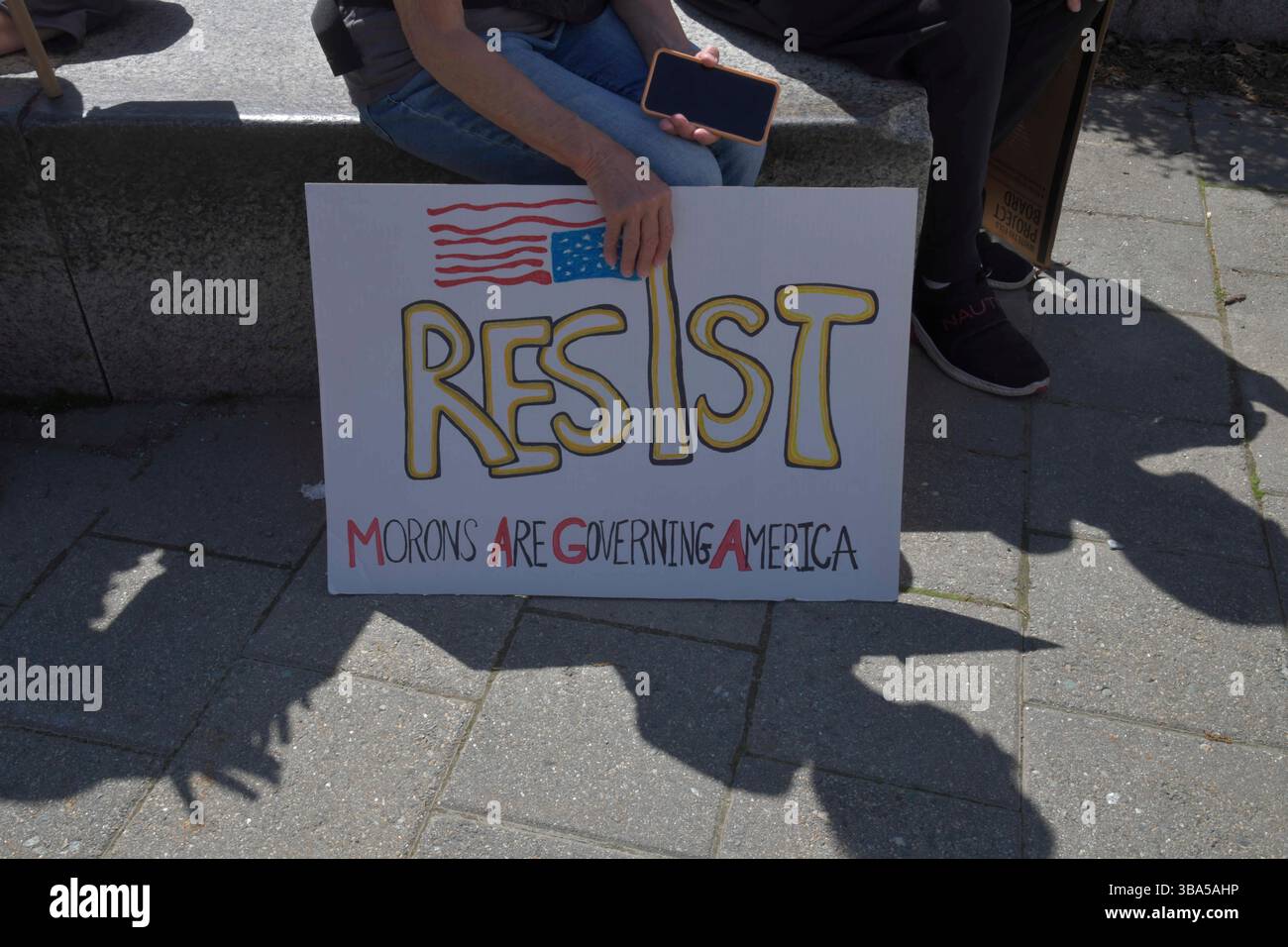May 11, 2025, Worcester, Ma, USA: Angry residents demonstrate on ...
