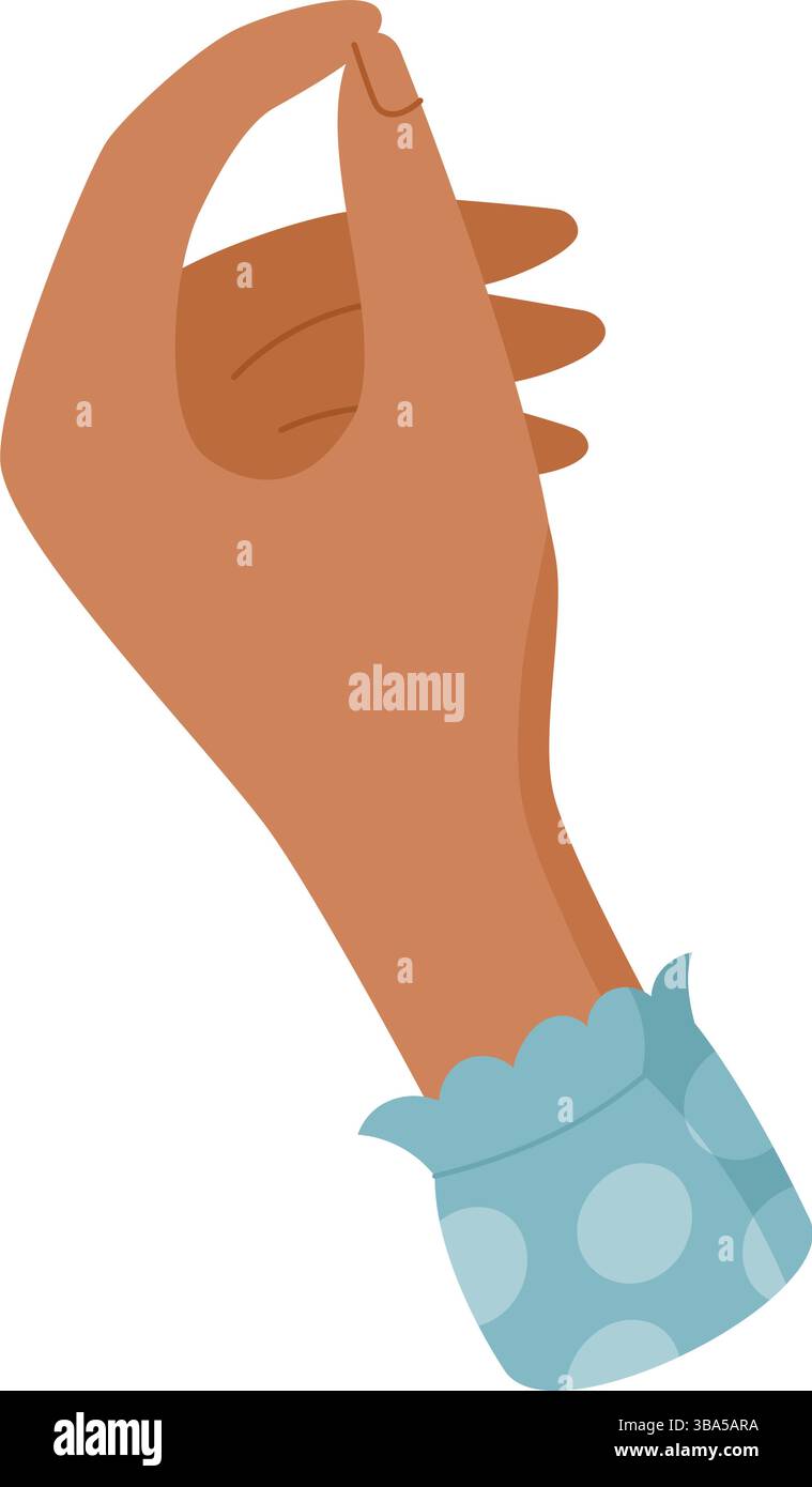 Female Hand Gesture Cartoon Stock Vector Image & Art - Alamy