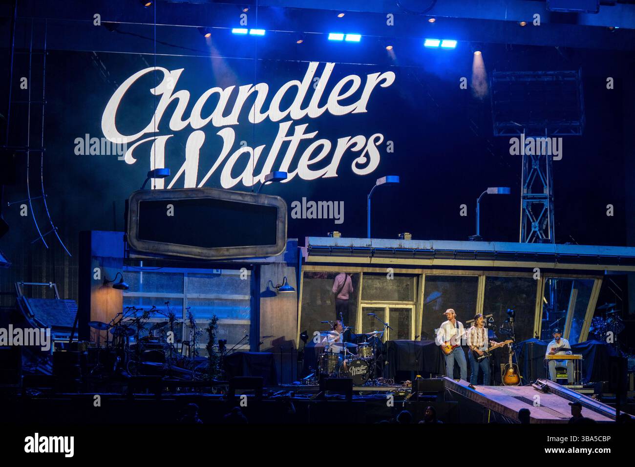 Chandler Walters performs on Sunday, May 11, 2025, at Mercedes-Benz ...