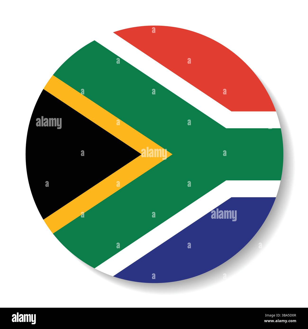 Flag of South Africa. South Africa button flag logo icon computer ...
