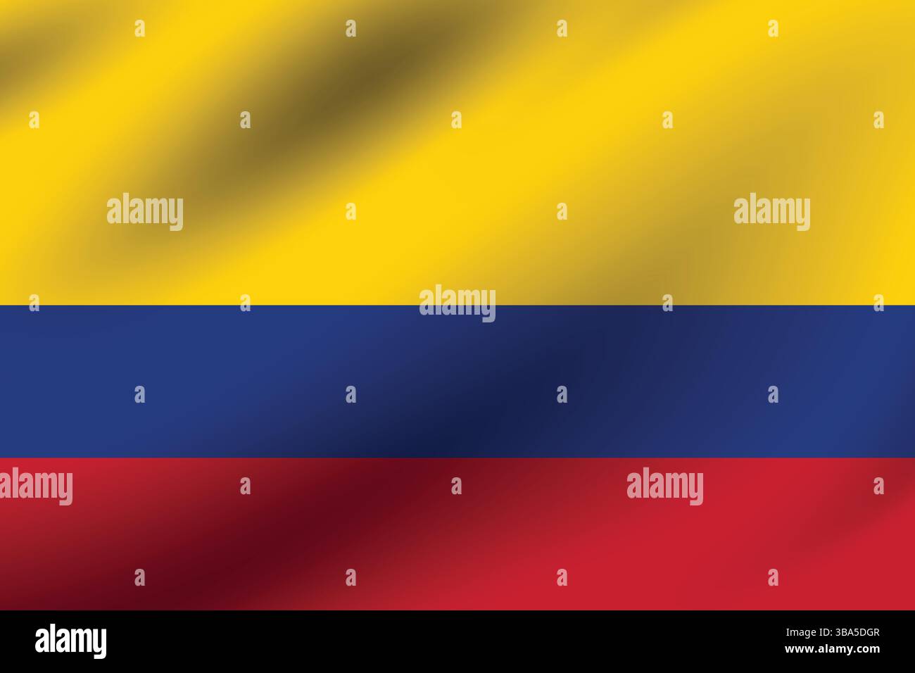 Flag of Colombia. Colombia flag official colors and proportion digital ...