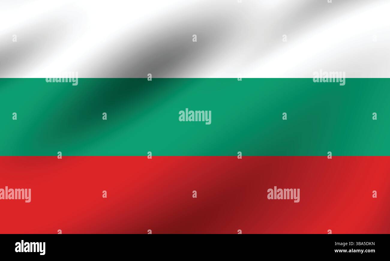 Flag of Bulgaria. Bulgaria flag official colors and proportion digital ...