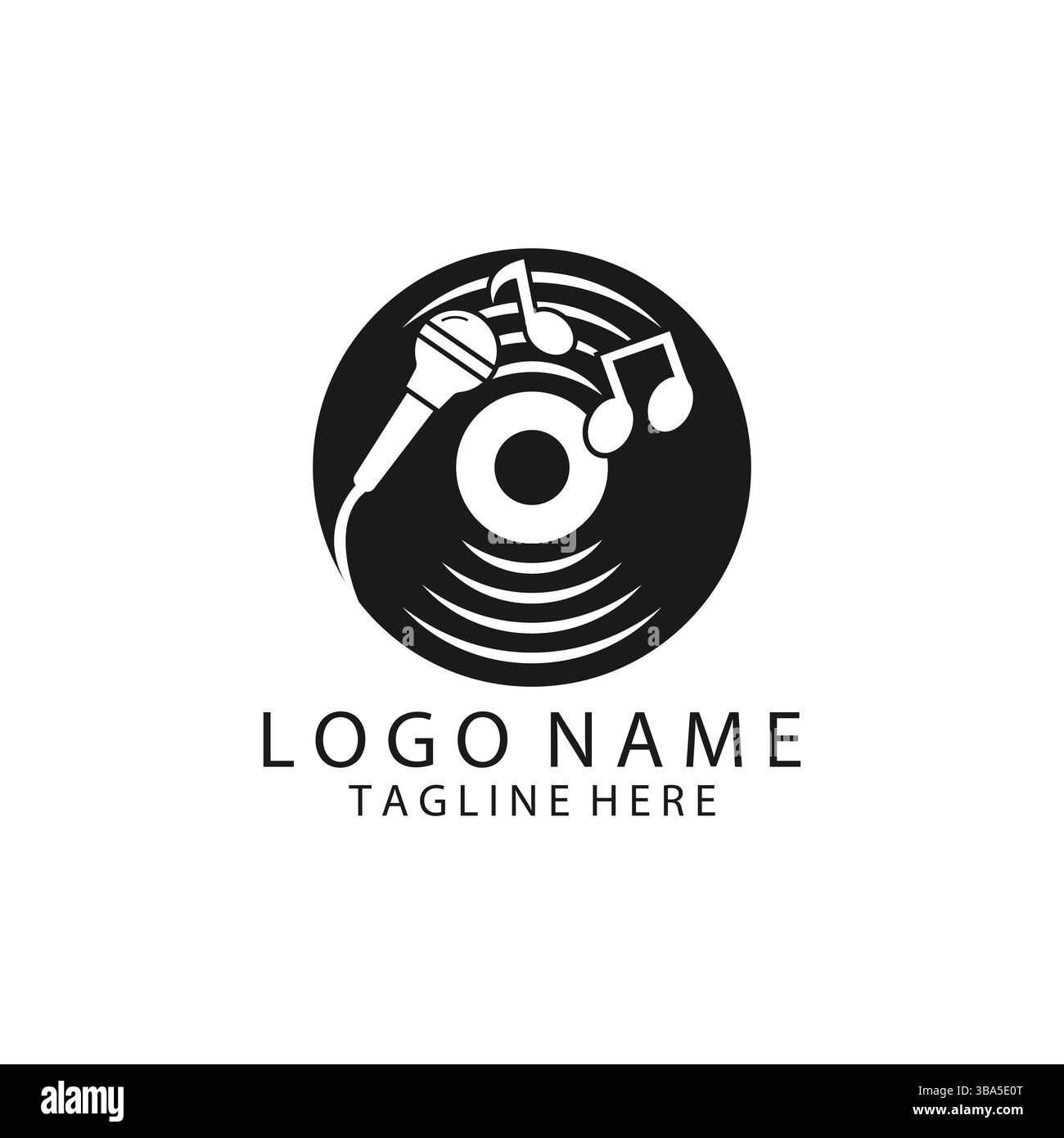 Plate illustration record Black and White Stock Photos & Images - Alamy
